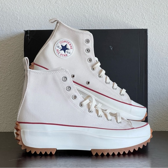 Converse | Shoes | Converse Run Star Hike Platform High Parchment Cream ...
